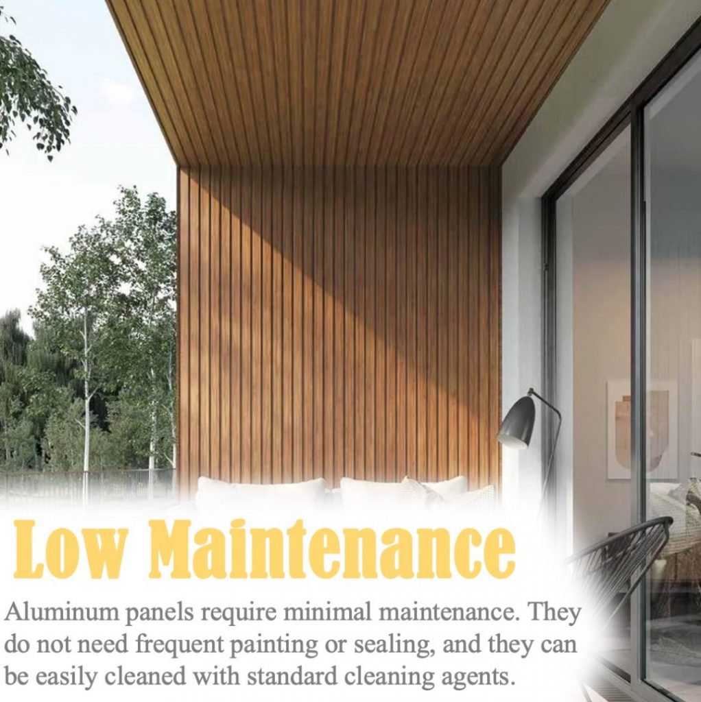 [AL03-Black] Aluminium Fluted Wall Panel - Ecotecture Pte Ltd